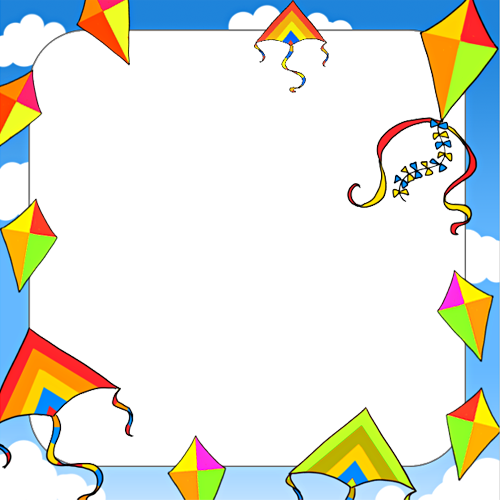 Download HD Kite Border Clip Art Transparent PNG Image - NicePNG.com