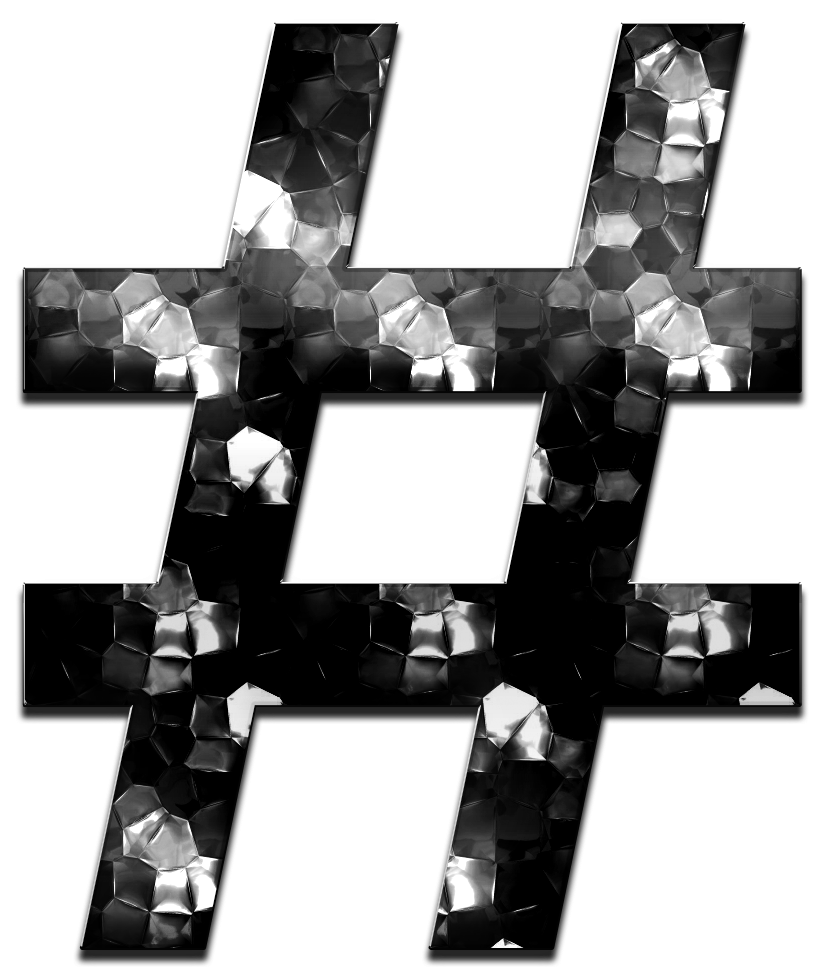 Download HD Hash Png Transparent Image - Monochrome Transparent PNG ...