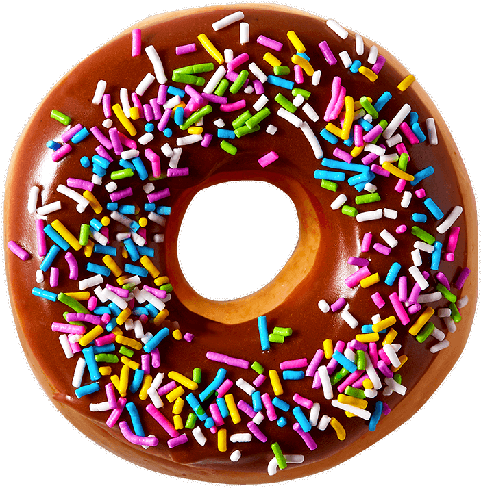 Download Image Via Krispy Kreme - Doughnut - HD Transparent PNG ...
