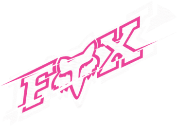 Download HD I Love Fox Racing - Pink Fox Racing Logo Transparent PNG ...