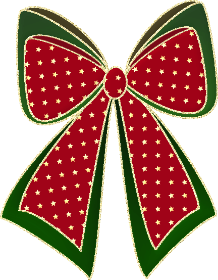 Download HD Free Christmas Bow Clipart - Christmas Bow Transparent ...