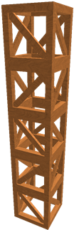 Download HD Wooden Truss Beam - Roblox Transparent PNG Image - NicePNG.com