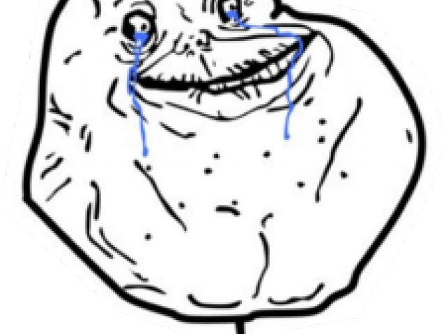 Download Forever Alone Png Transparent Images - Poster: Forever Alone ...