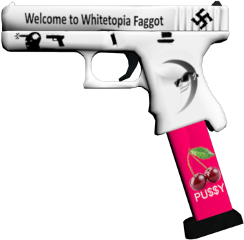 Download HD Moonman Kkk Glock - Moon Man With Gun Transparent PNG Image ...