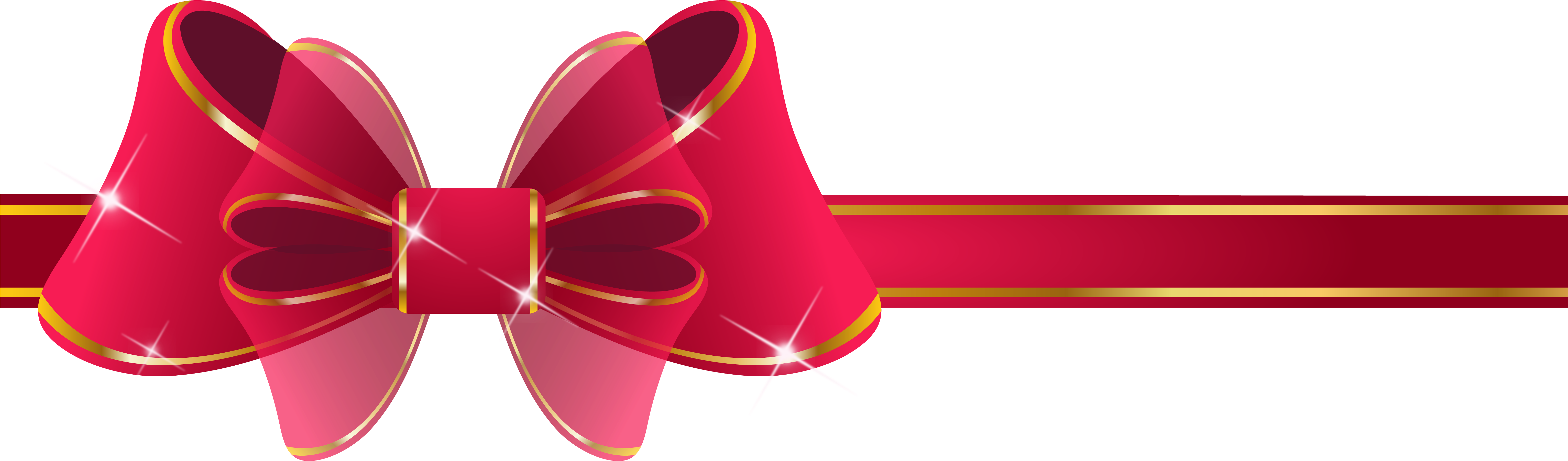 Download HD Christmas Red Ribbon Png Transparent PNG Image - NicePNG.com