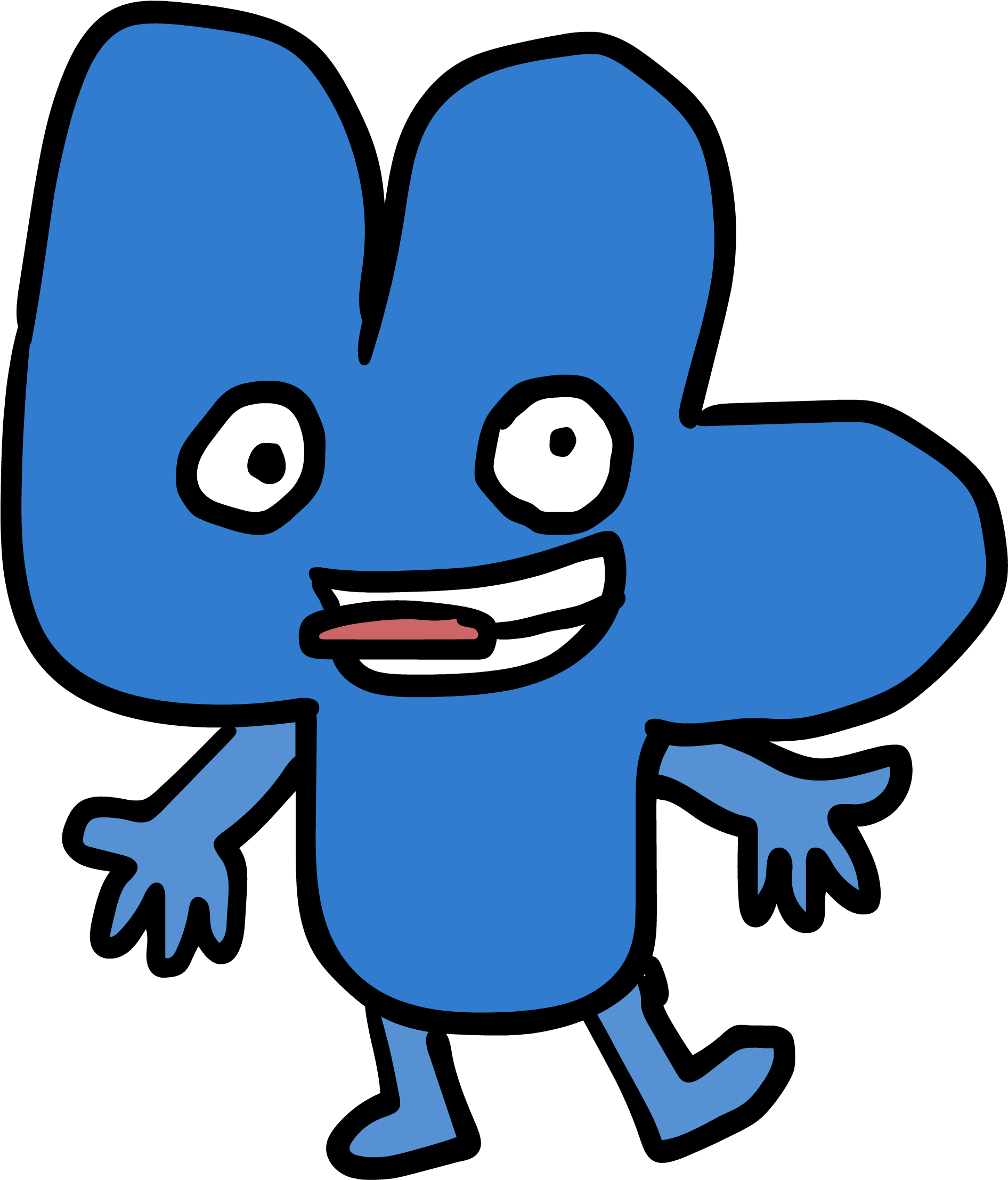 Download 4 Tongue - Four Bfdi Png - HD Transparent PNG - NicePNG.com