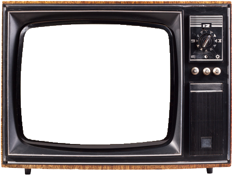 Download HD Old Tv Transparent With Transparent Screen - Old Tv ...