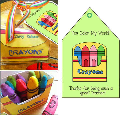 Download Teacher Appreciation Idea "crayon Box" - Teacher - HD ...