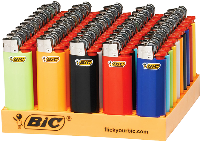 Download Bic Lighters Mini - Bic Mini - HD Transparent PNG - NicePNG.com