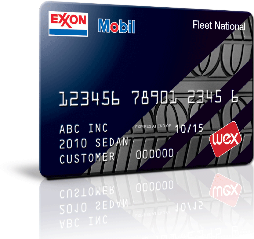Download HD Exxon Mobil Black Card - Exxon Mobil Credit Card ...
