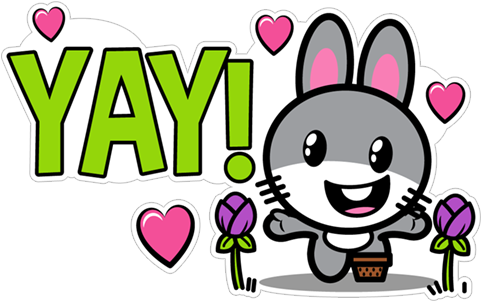 Download Rabbit Yay Yeah Yes Yuhp - Rabbit, Inc. - HD Transparent PNG ...