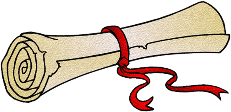 Download Rolled Scroll - Scroll Rolled Clip Art - HD Transparent PNG ...