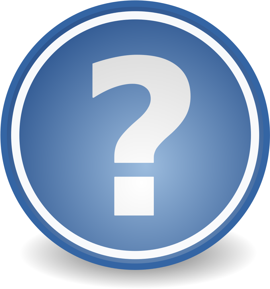 Download Blue Question Mark Icon - Transparent Icons Question Mark Png ...