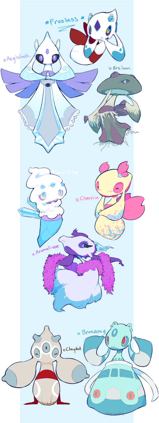Download Froslass Variants By Wee-donut - Froslass - HD Transparent PNG ...