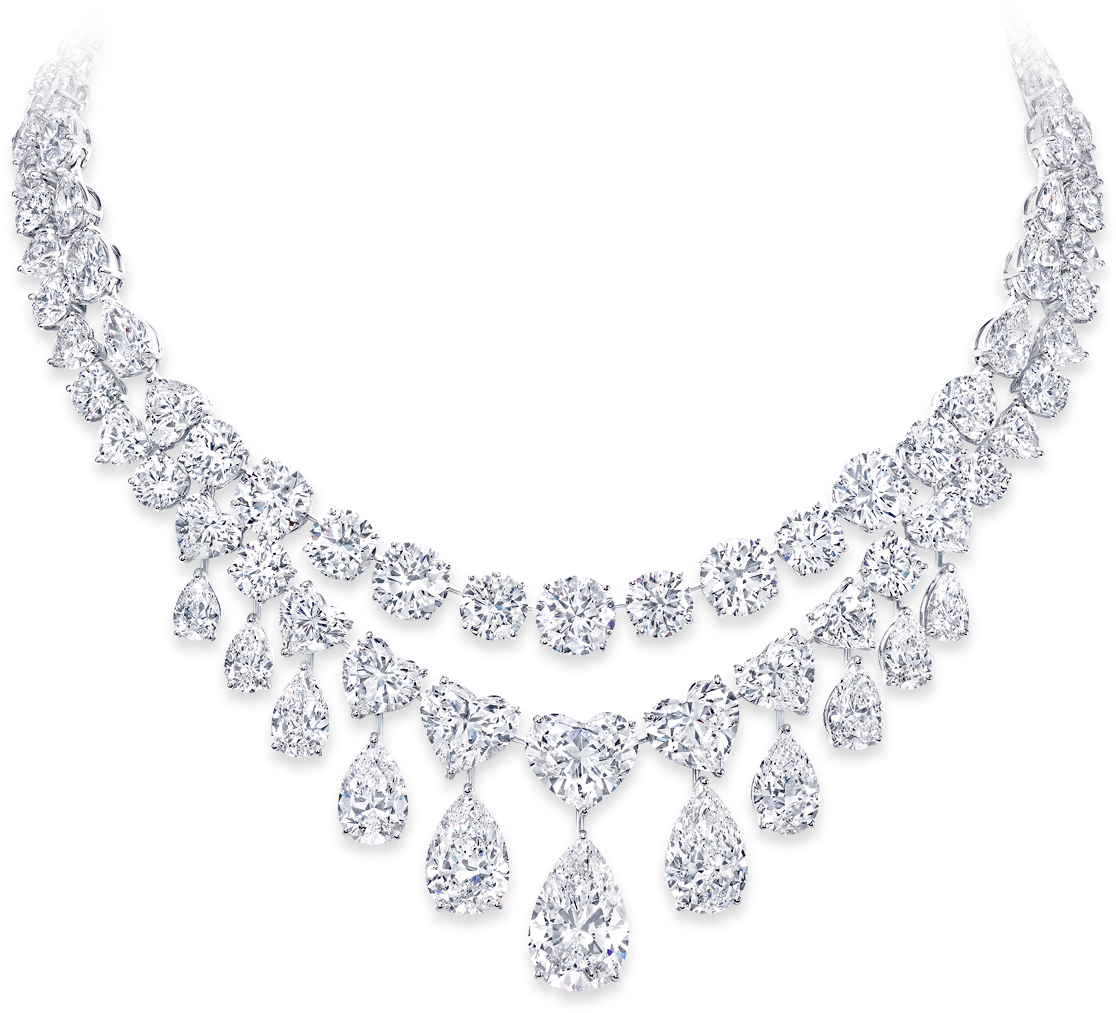 Download HD Custom Jewelry - Diamond Jewellery Necklace Png Transparent ...