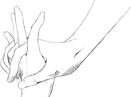 Download HD Drawn Crown Tumblr Transparent - Hands Letting Go Drawing ...