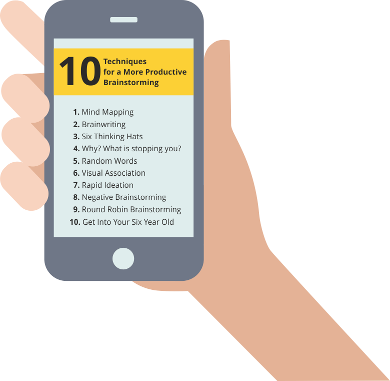 Download Brainstorming Techniques - Brainstorming - HD Transparent PNG ...