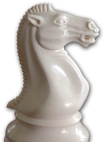 Download Image Result For Knight Chess Piece Knight Chess, Head - White ...