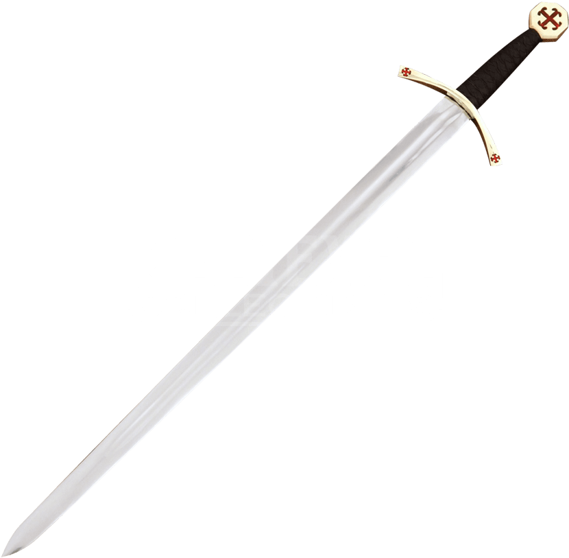 Download Templar Arming Sword - Crusader Sword - HD Transparent PNG ...