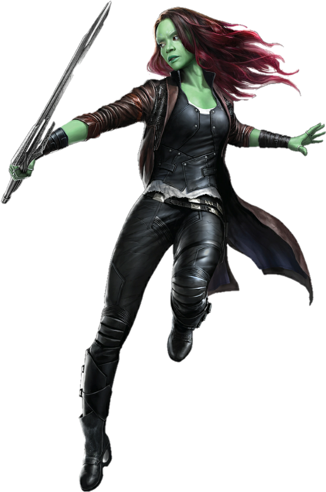 Download Pin By Blackuś On Marvel - Gamora Marvel Infinity War - HD ...