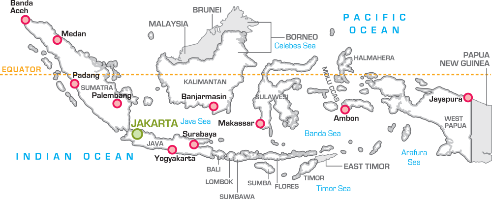 Download Printable Map Of Indonesia Wallpaper - Map Of Indonesia Cities ...