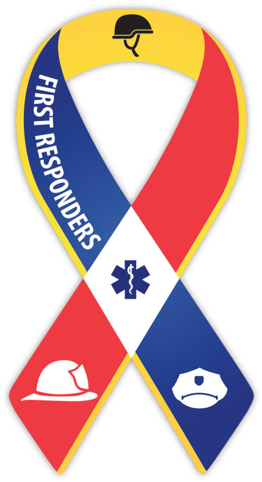 Download HD First Responders Ribbon Transparent PNG Image - NicePNG.com