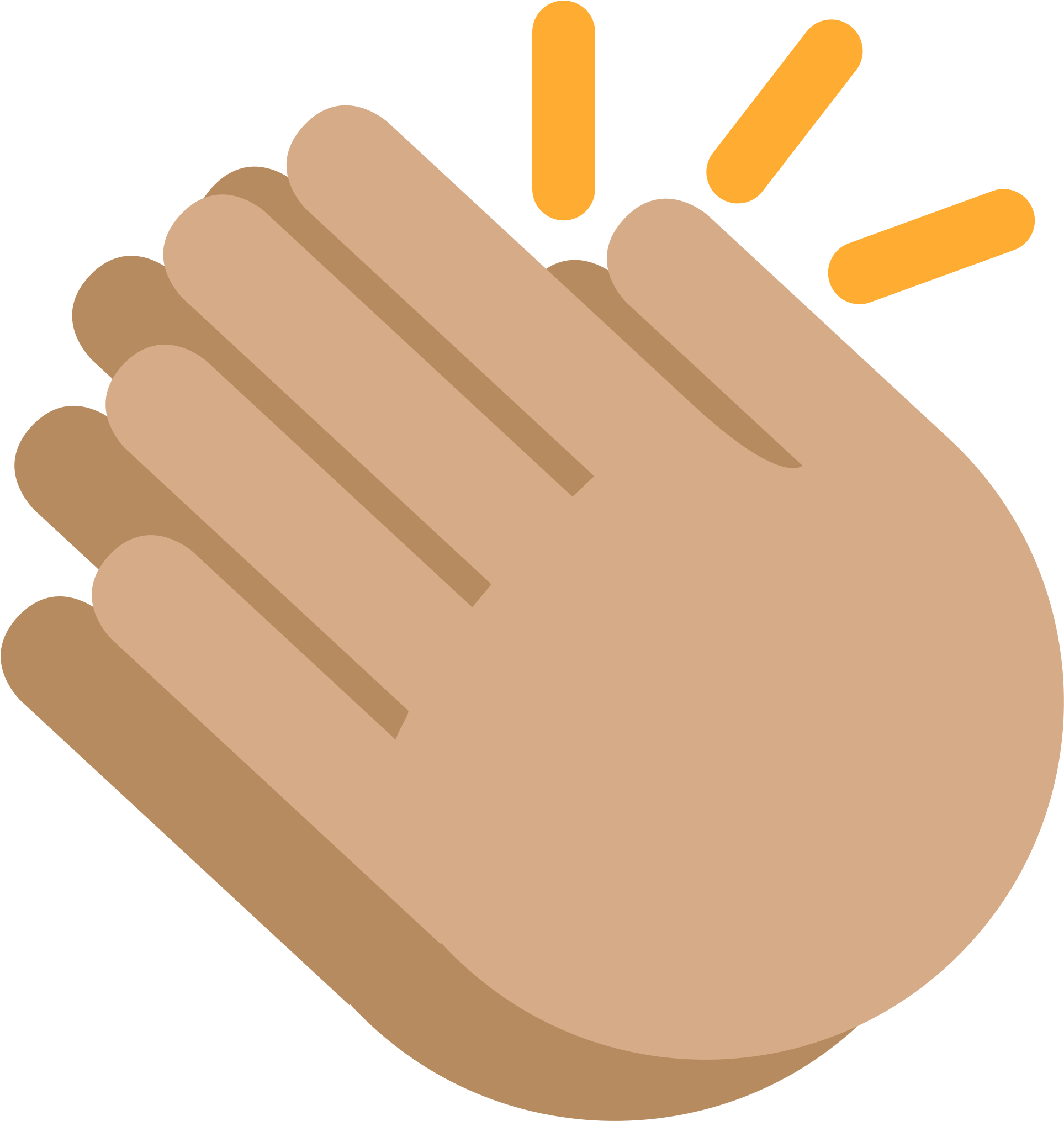 Download Applause - Clap Emoji Transparent Background - HD Transparent ...