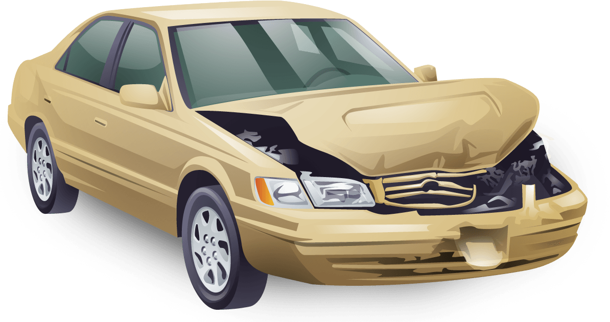 Download True Customer Appreciation - Crashed Car Transparent Png - HD ...