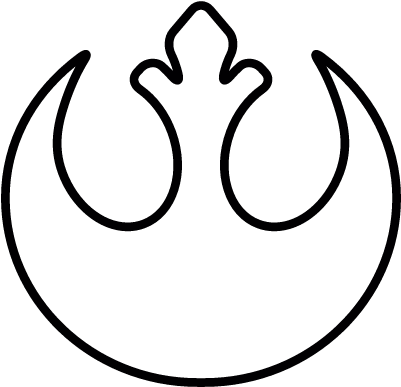 Download Rebel Alliance Logo ⋆ Free Vectors, Logos, Icons And - Rebel ...