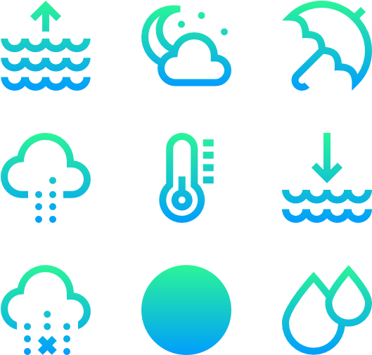Download Weather 50 Icons - Temperature Transparent Background - HD ...
