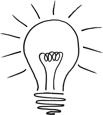 Download Drawn Light Bulb Transparent - Light Bulb Drawing Png - HD ...
