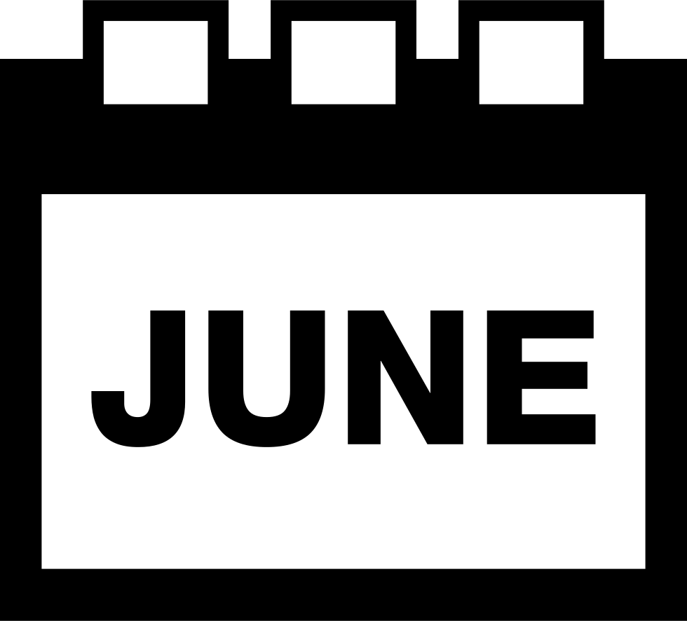 Download June Calendar Interface Symbol Comments - June Calendar Icon ...