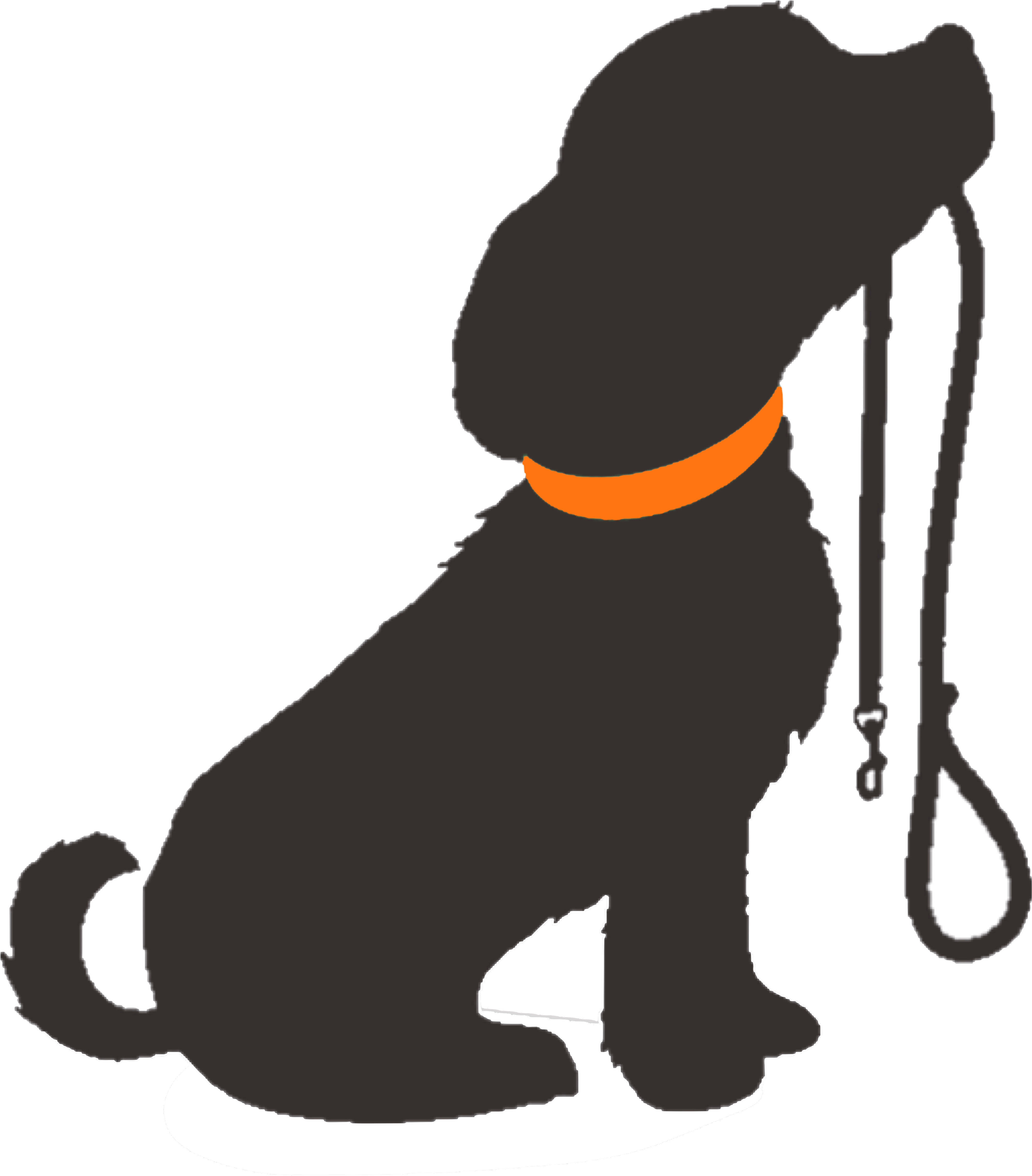 Download HD Dog Training Clipart - Dog Silhouette Transparent ...