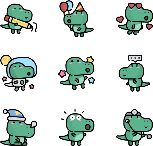 Download Dinosaur Avatars Situations - Dinosaurio Png - HD Transparent ...