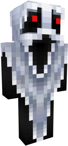 Download HD Ghostpic Zpsabpng - Minecraft Skin Scary Transparent PNG ...