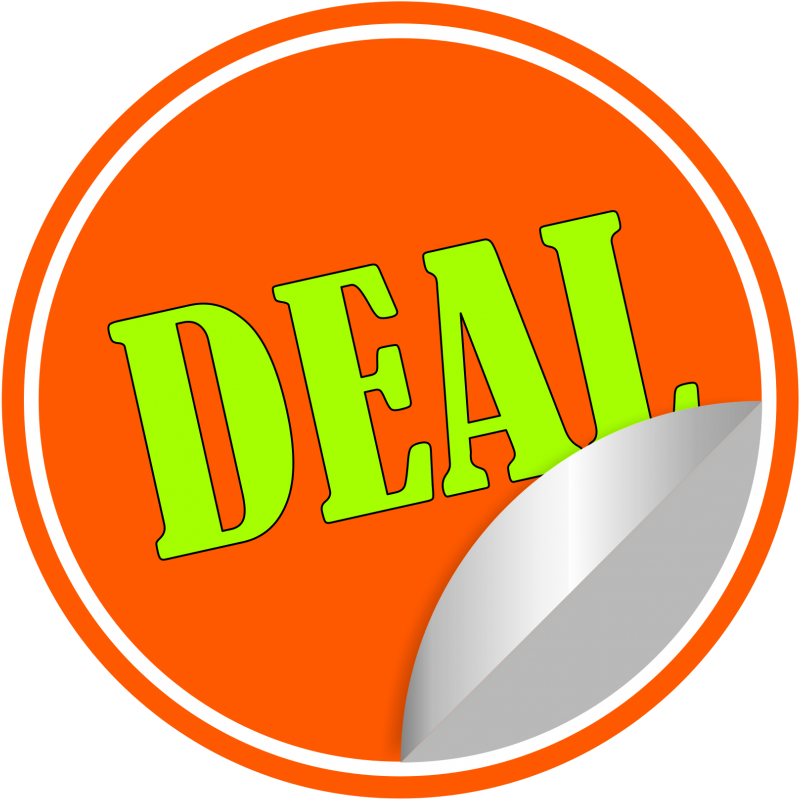 Download Deal Sticker Vector Png Transparent Image - Transparency - HD ...