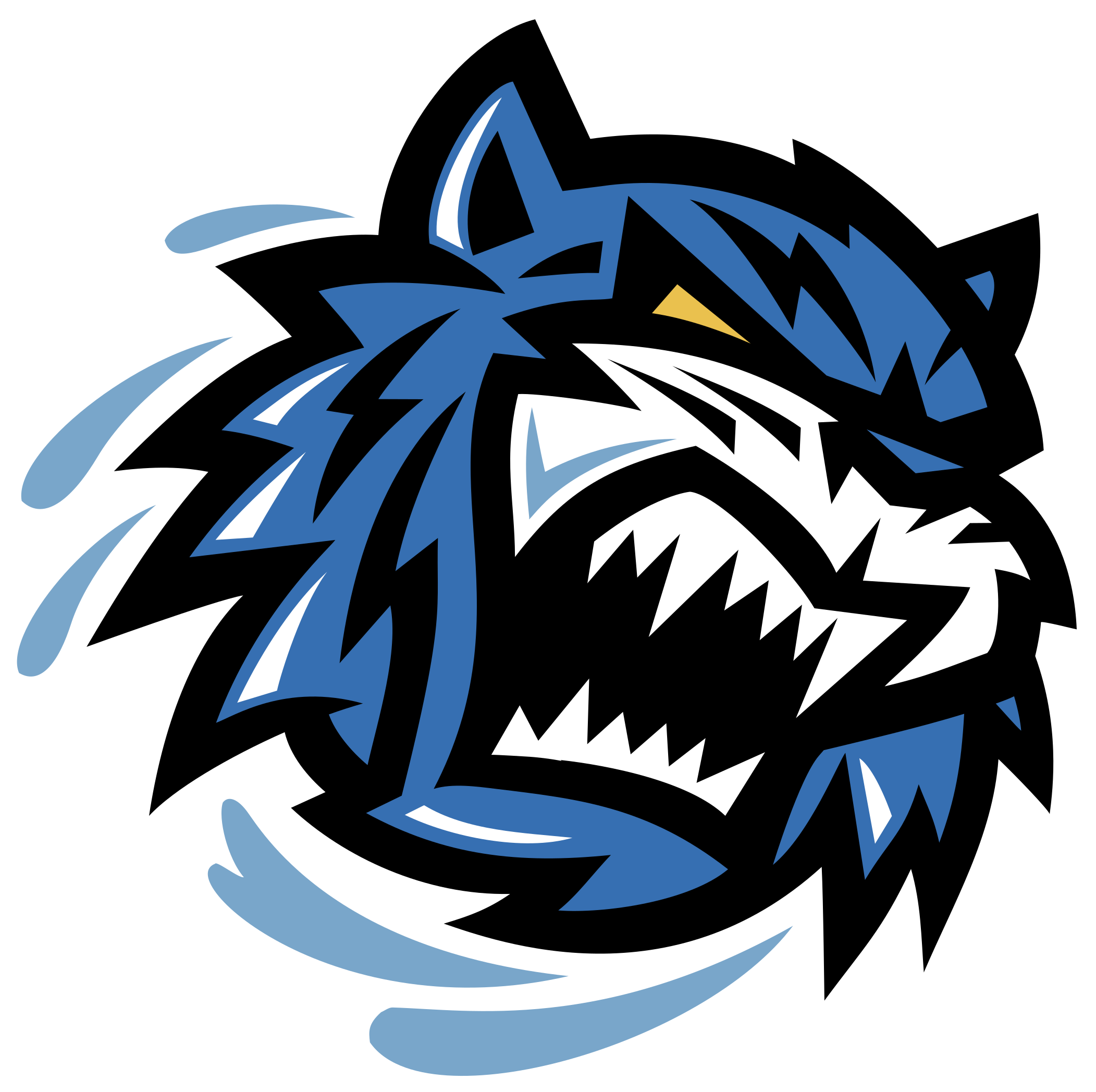 Download Blue Tiger Png - Logo Tiger Vector Png - HD Transparent PNG ...