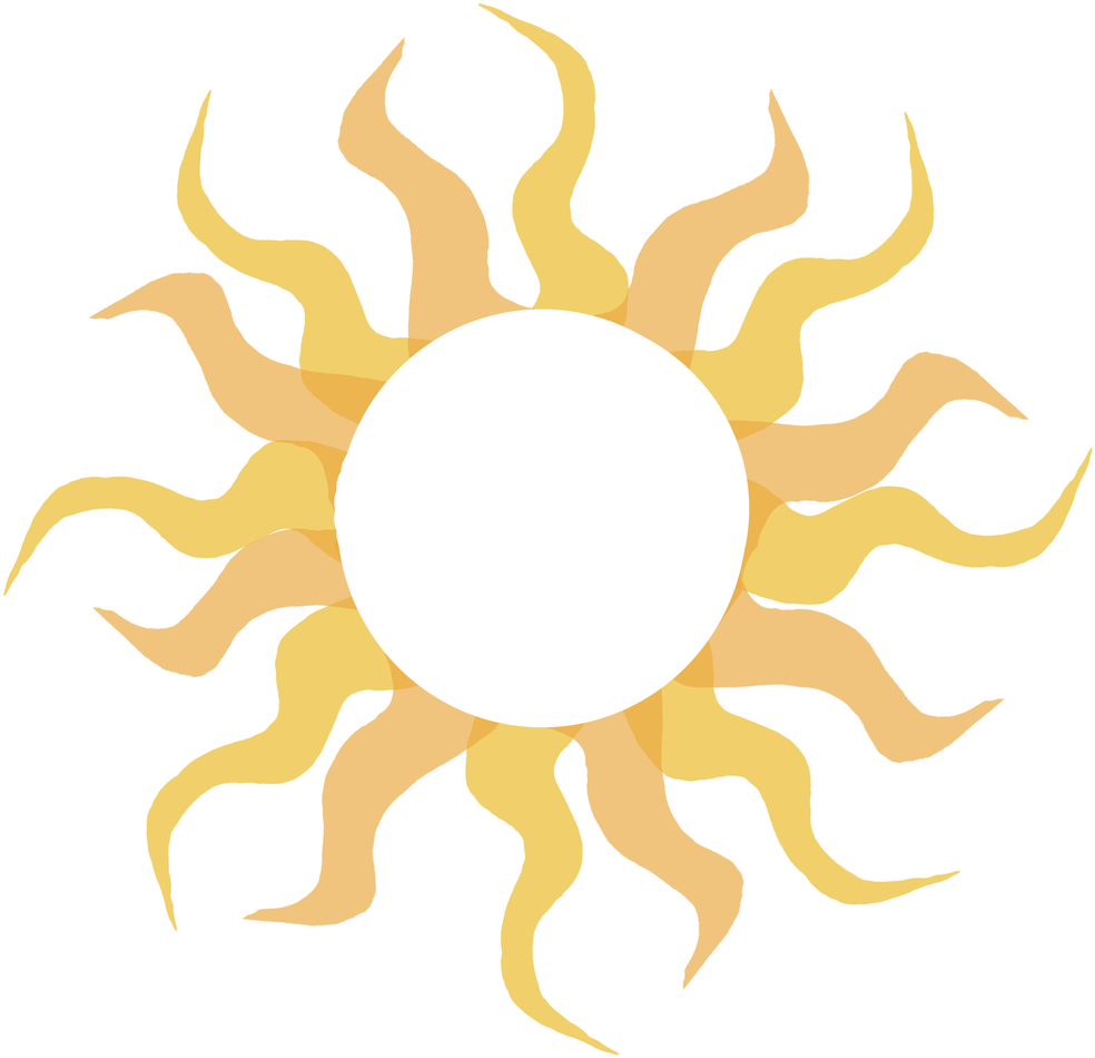 Download HD Clip Art Stock Clipart Of The Sun - Sun Logo Png ...