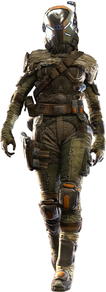 Titanfall Female Pilot Armor