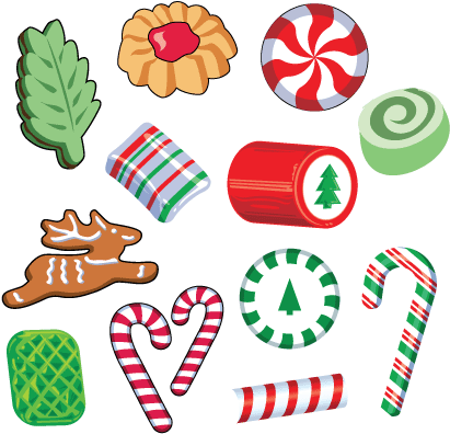 Download HD Sweets Clipart Christmas Candy - Candy Transparent PNG ...