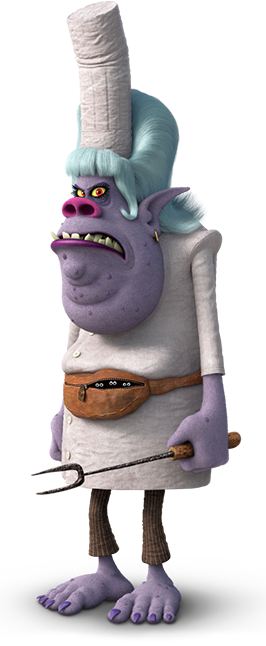 Download HD Chef - Personajes De La Pelicula Trolls Transparent PNG ...