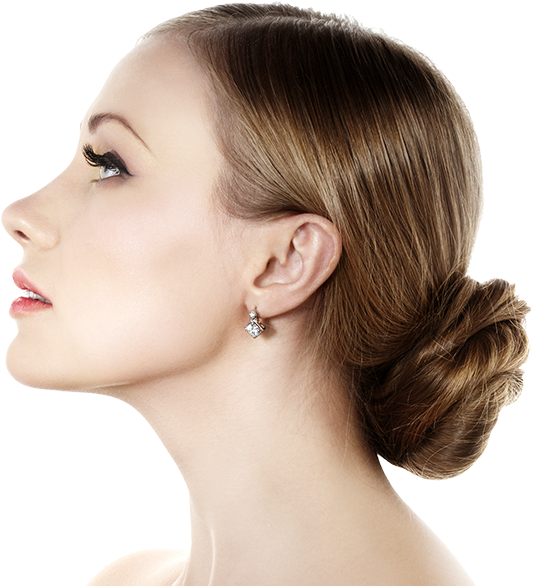 Download Facetite Model - Female Side Face Png - HD Transparent PNG ...