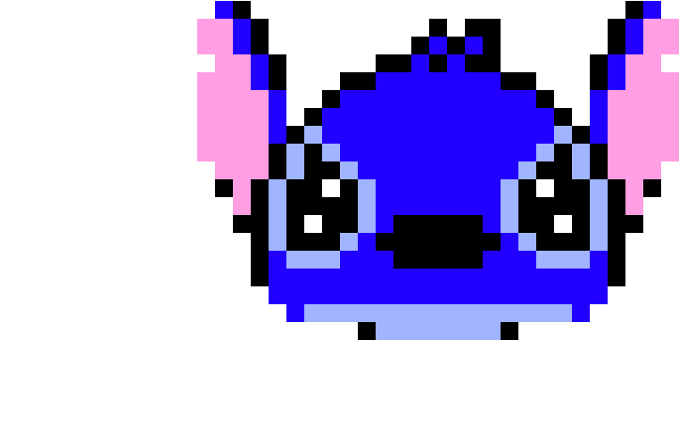 Download HD Stich - Pixel Art Stitch Drawn Transparent PNG Image ...