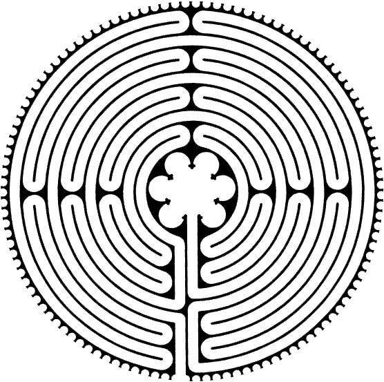 Download Labyrinth 11 Chartres Plain - Chartres Style Labyrinth - HD ...