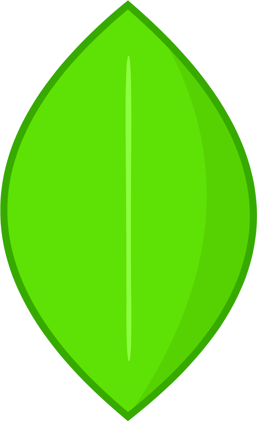 Download HD Leafy Icon - Bfdi Old Leafy Transparent PNG Image - NicePNG.com