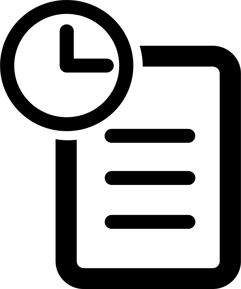 Download History Comments - Order History Icon Png - HD Transparent PNG ...