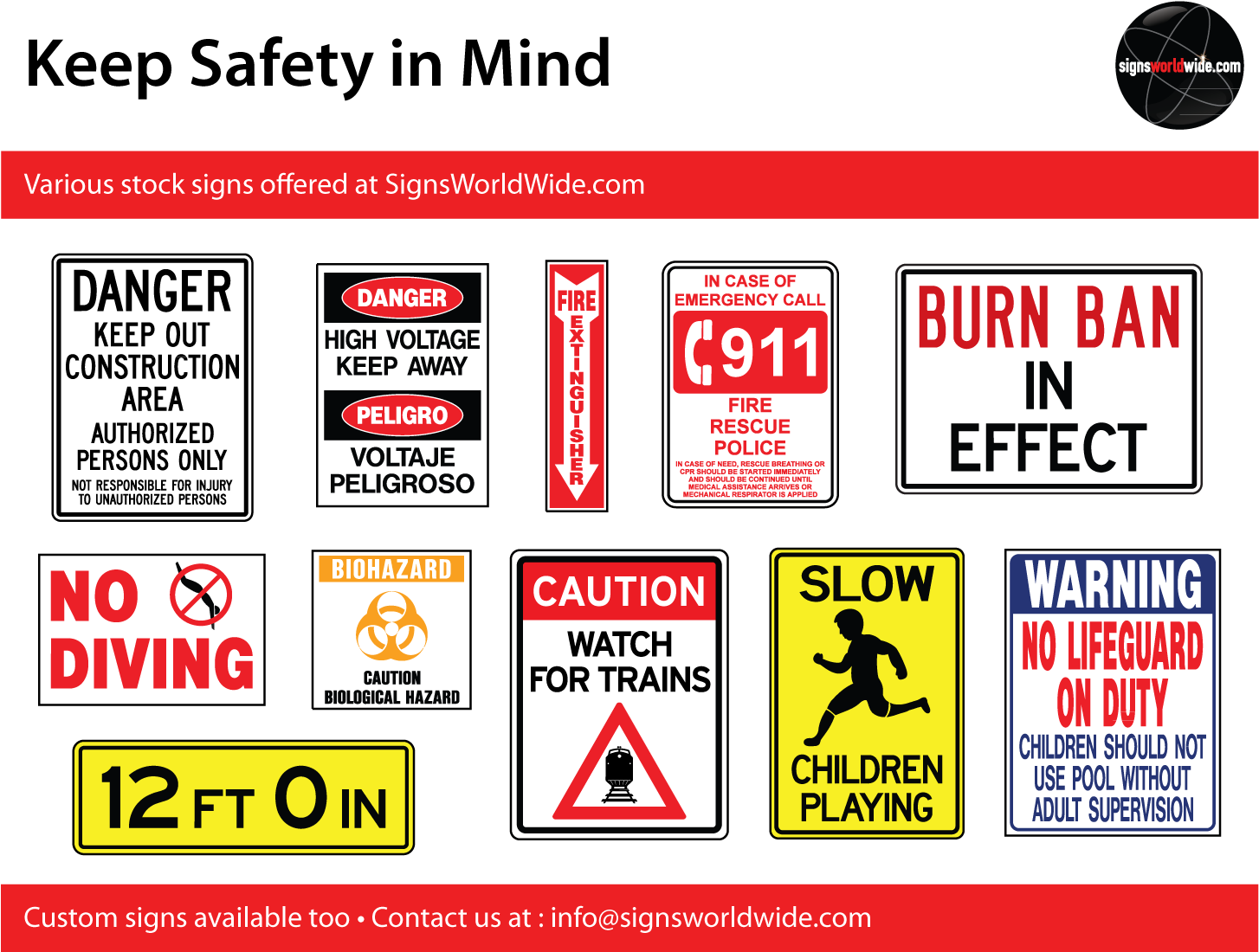Download HD Sww Safety Signs - Safety Transparent PNG Image - NicePNG.com