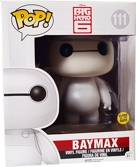Download Big Hero - Baymax Funko Pop - HD Transparent PNG - NicePNG.com
