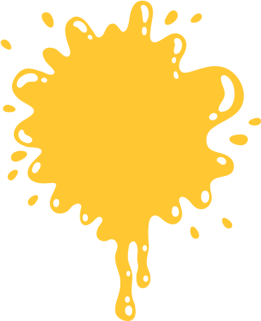 Download Party - Yellow Paint Splash Transparent+ Background - HD ...