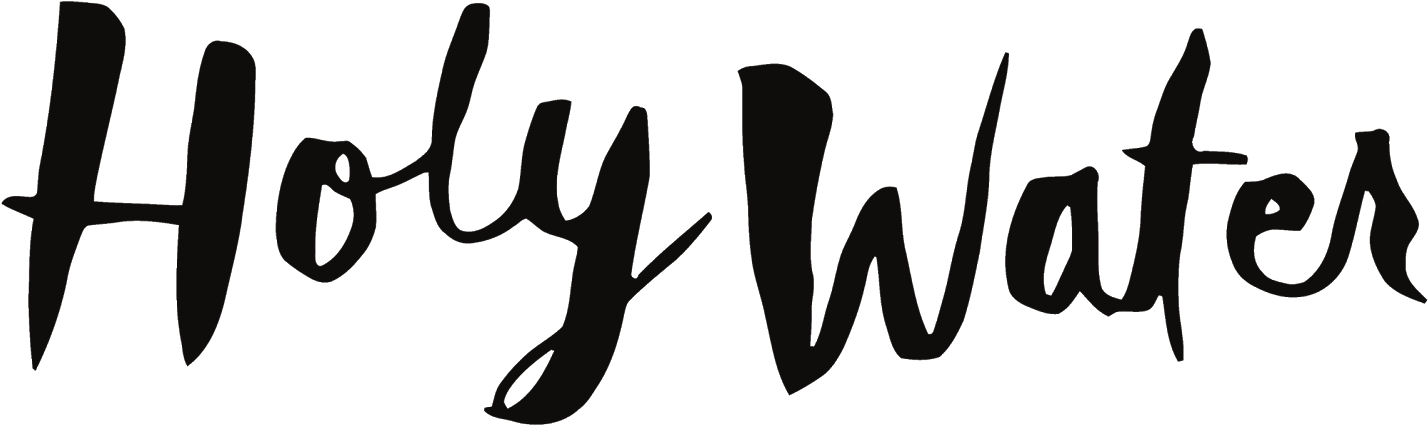 Download Holy Water - Logo - Calligraphy - HD Transparent PNG - NicePNG.com